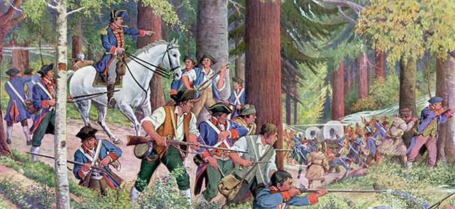 General Howe and General Burgoyne’s Two-Pronged Attack in 1777 ...