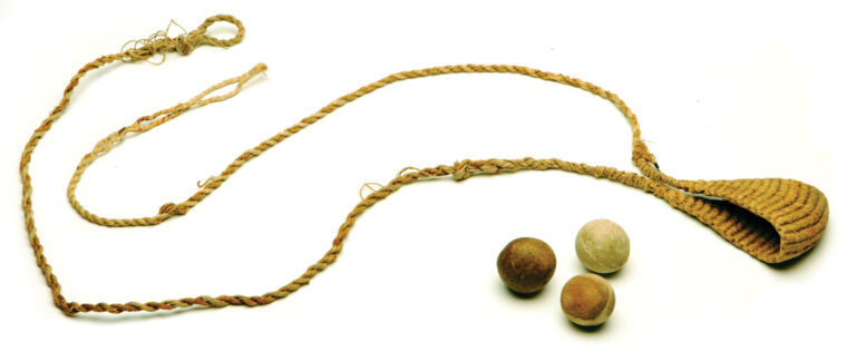 Learning from David and Goliath: The Origin of the Sling Weapon