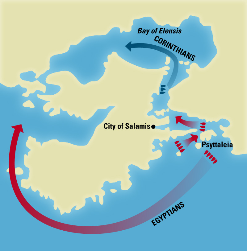 The Battle of Thermopylae and the Battle of Salamis - Warfare History ...