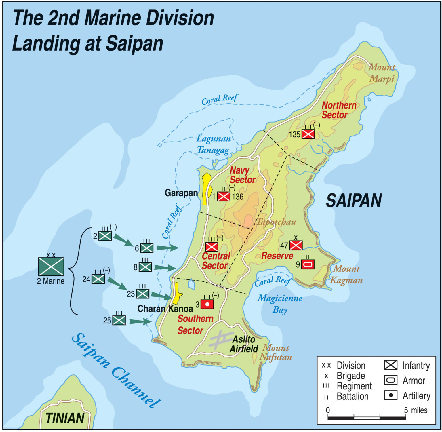 The Battle of Saipan - Warfare History Network