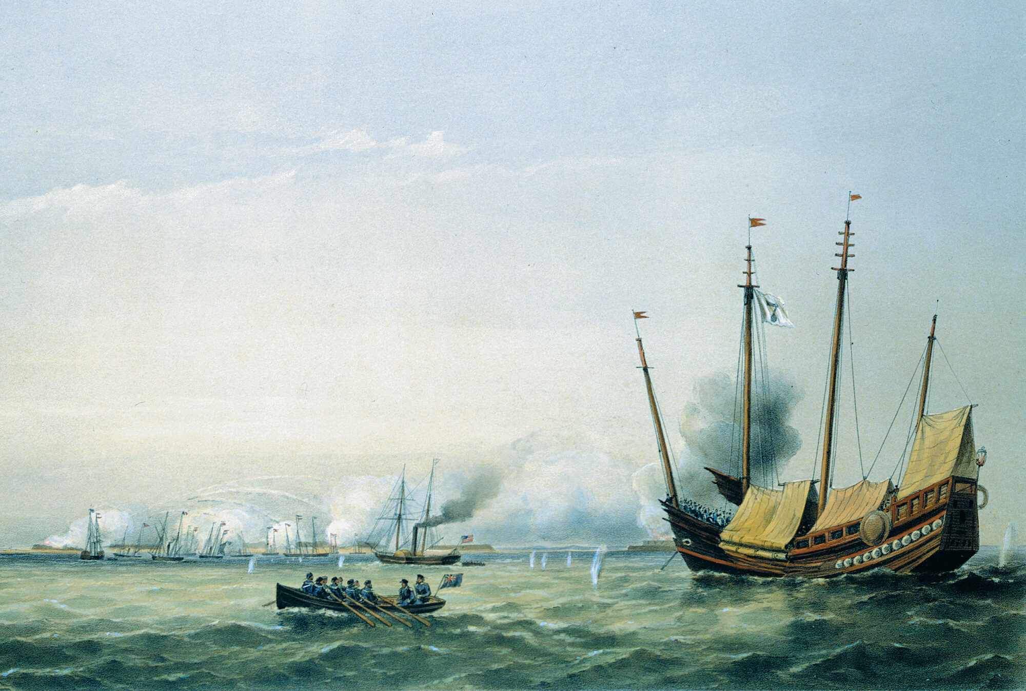 Qing Dynasty And British Empire Clash In The Second Opium War - Warfare ...