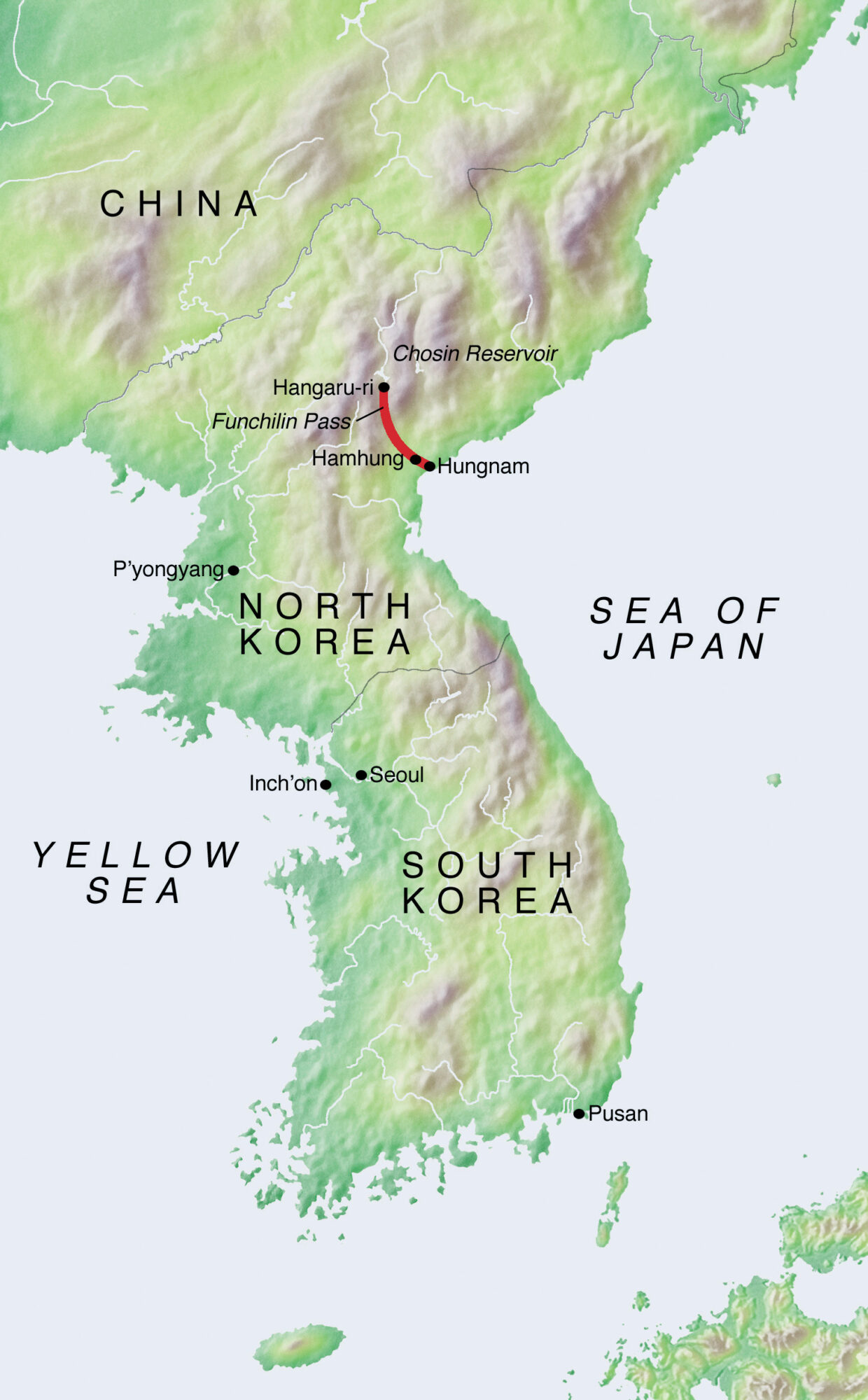 Americans Faced Blown Out Bridge During Retreat To 38th Parallel ...