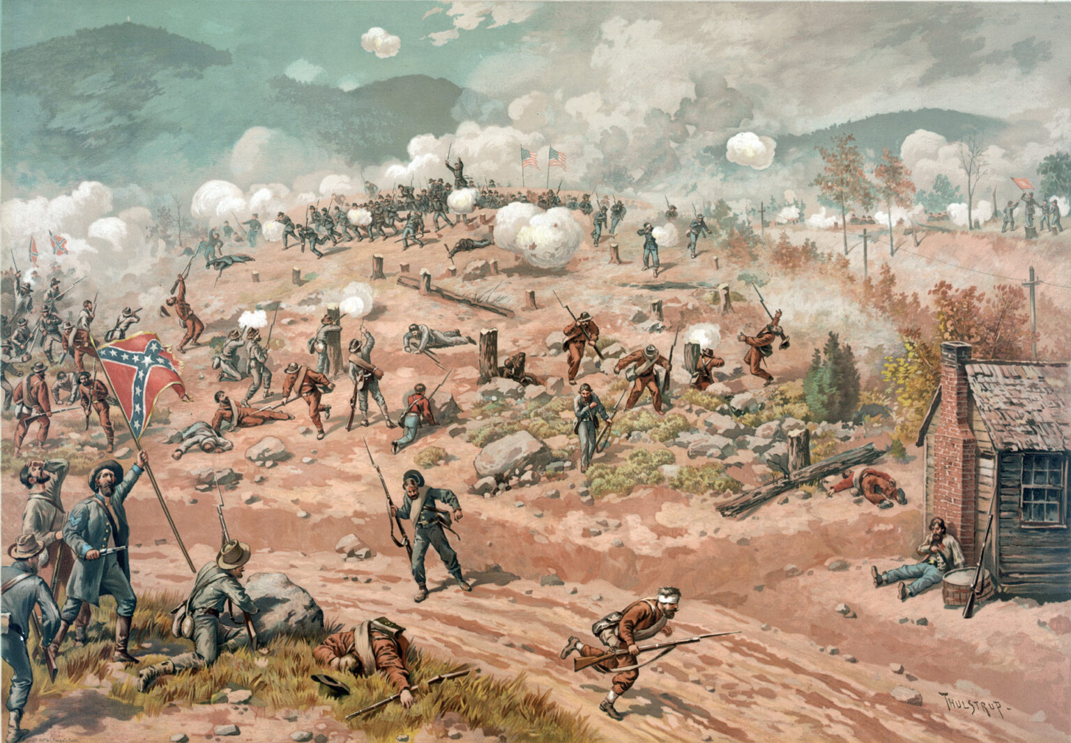 Miracle at Chattanooga's Battle of Missionary Ridge - Warfare History ...