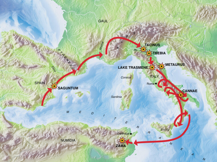 Hannibal and the Second Punic War - Warfare History Network