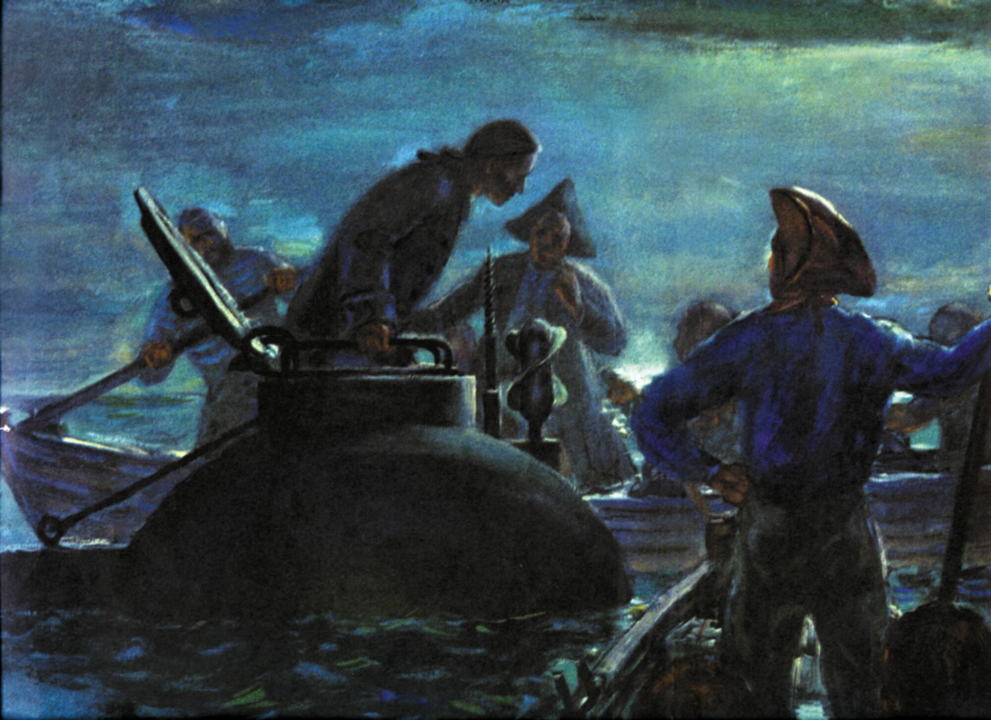 David Bushnell’s Turtle: The World's First Submarine - Warfare History ...