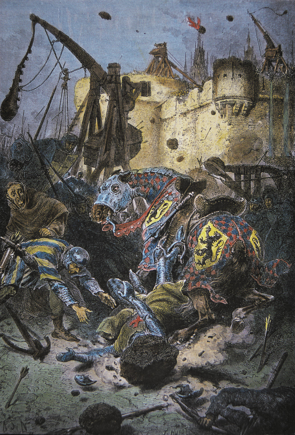 Weapons of the Middle Ages: the Medieval Catapult - Warfare History Network