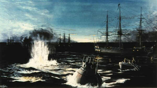 David Bushnell’s Turtle: The World's First Submarine - Warfare History ...