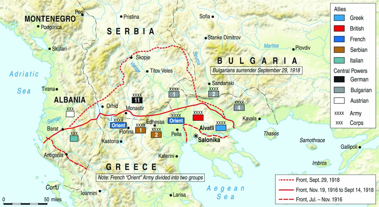 Gardening in Salonika: World War I in the Balkans - Warfare History Network