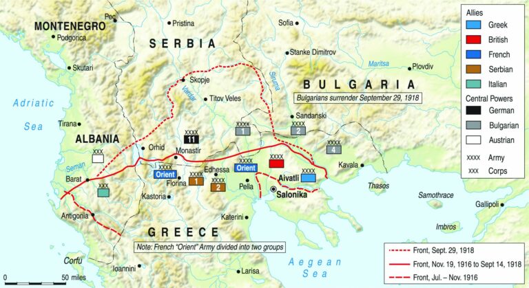 Gardening in Salonika: World War I in the Balkans - Warfare History Network