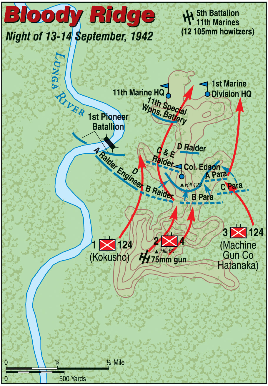 A Defiant Stand During the Battle at Bloody Ridge - Warfare History Network