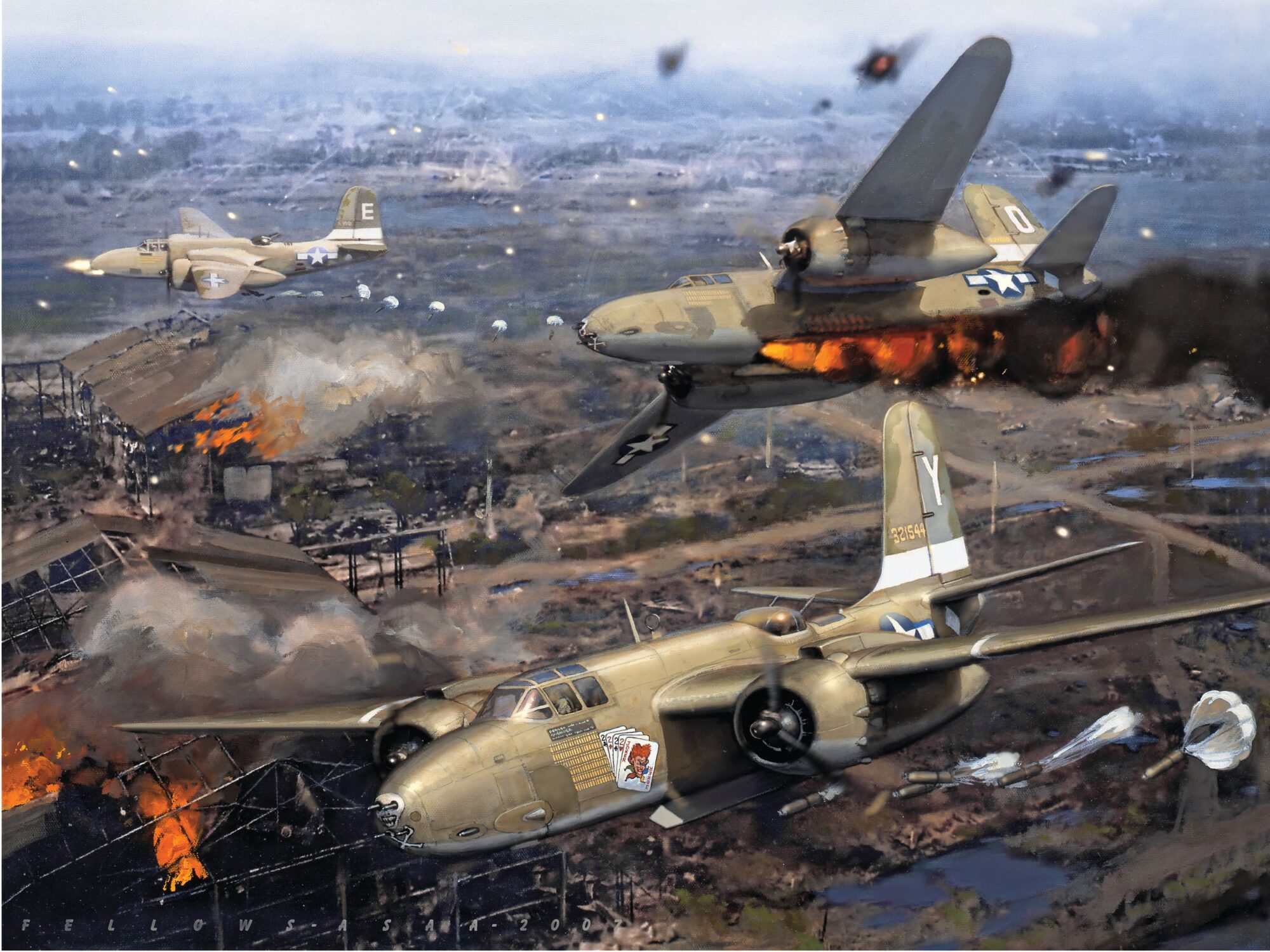 Kamikazes Caught on the Ground: Raid on Clark Field - Warfare History ...