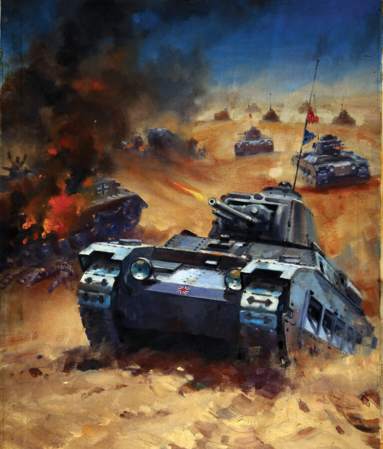 The Matilda II Tank: Queen of the Desert