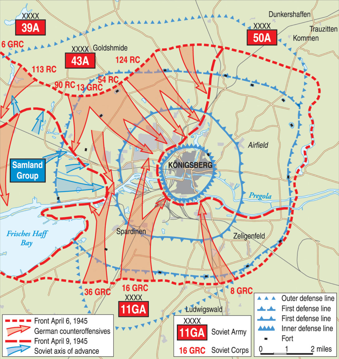 Conquering Königsberg Fortress
