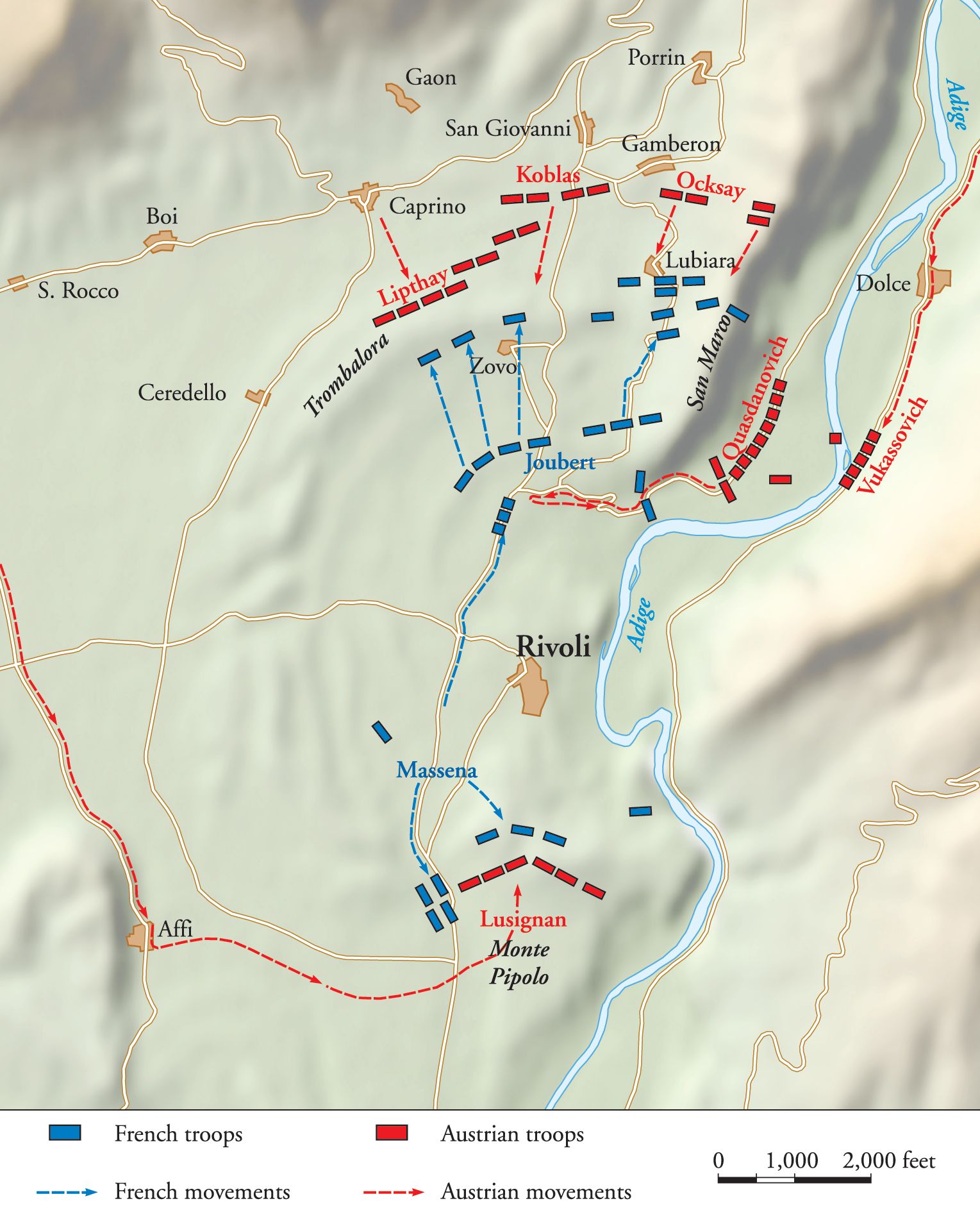 Napoleon's Austrian Debacle at The Battle of Rivoli