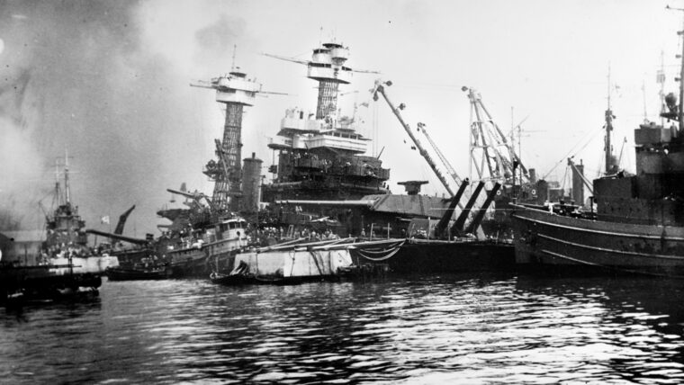 The Fight of USS California at Pearl Harbor