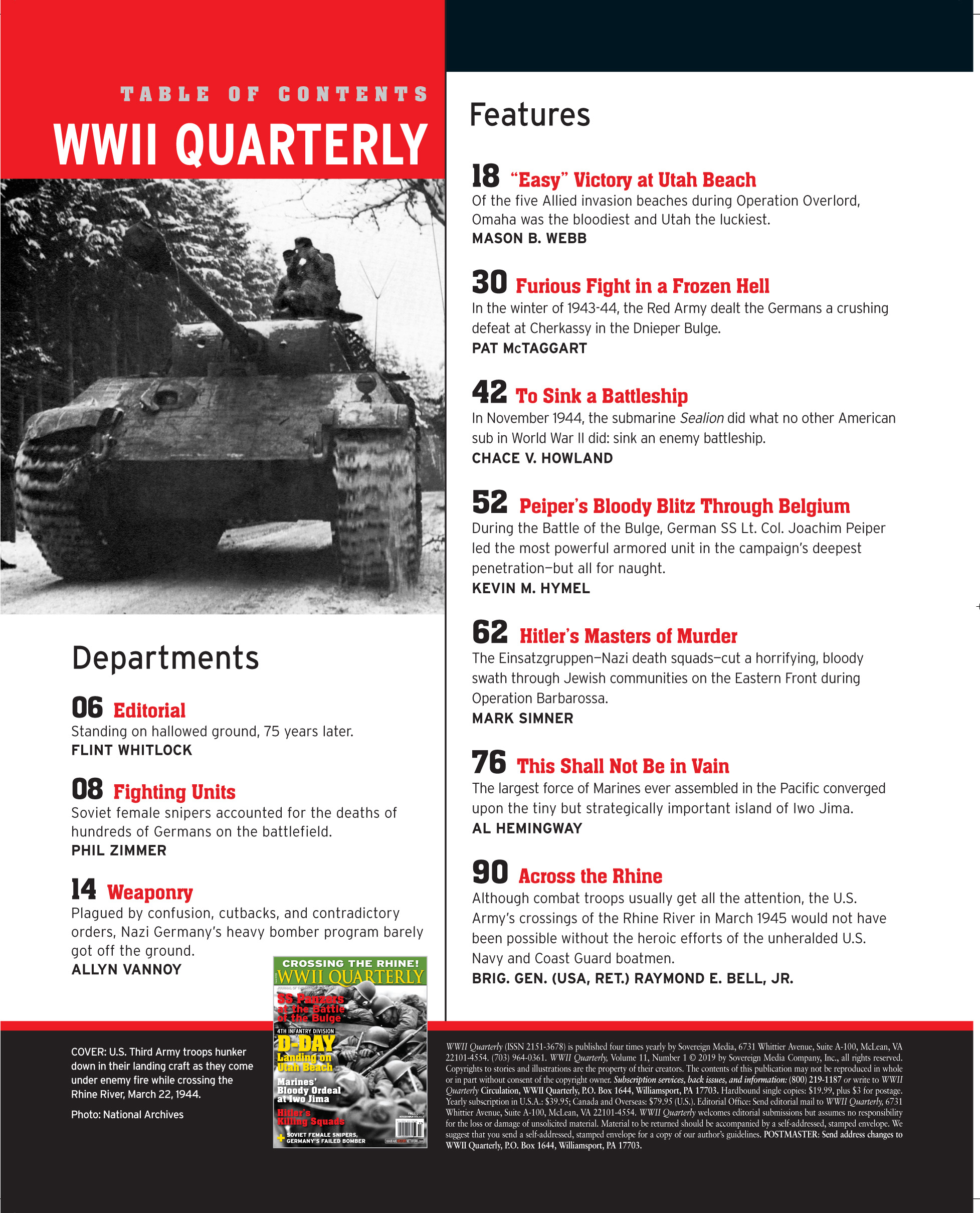 Fall 2019 Archives - Warfare History Network