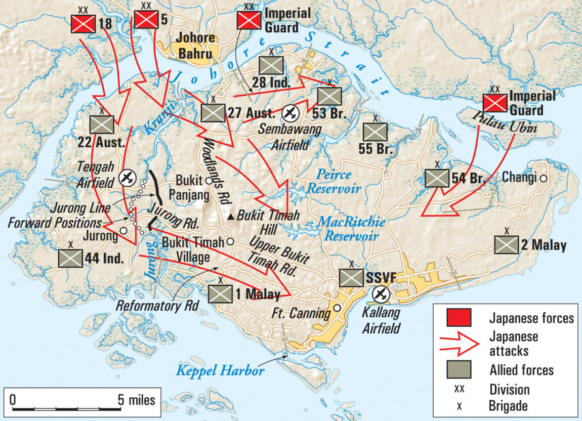 The Battle of Bukit Timah and the Fall of Singapore