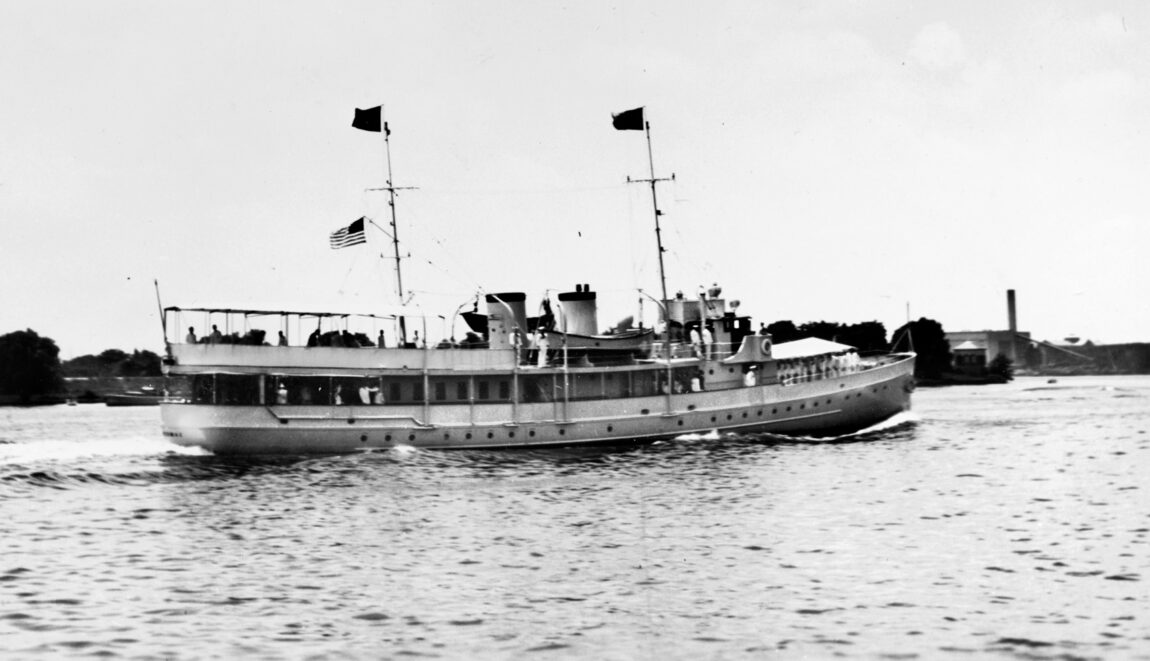 The USS Potomac served as FDR’s floating White House during World War ...