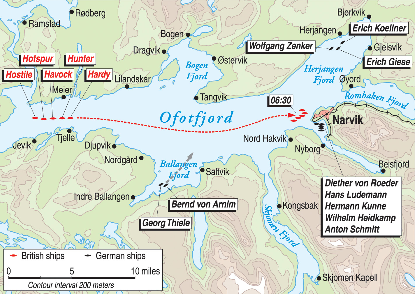 Hell in a Norwegian Fjord - Warfare History Network