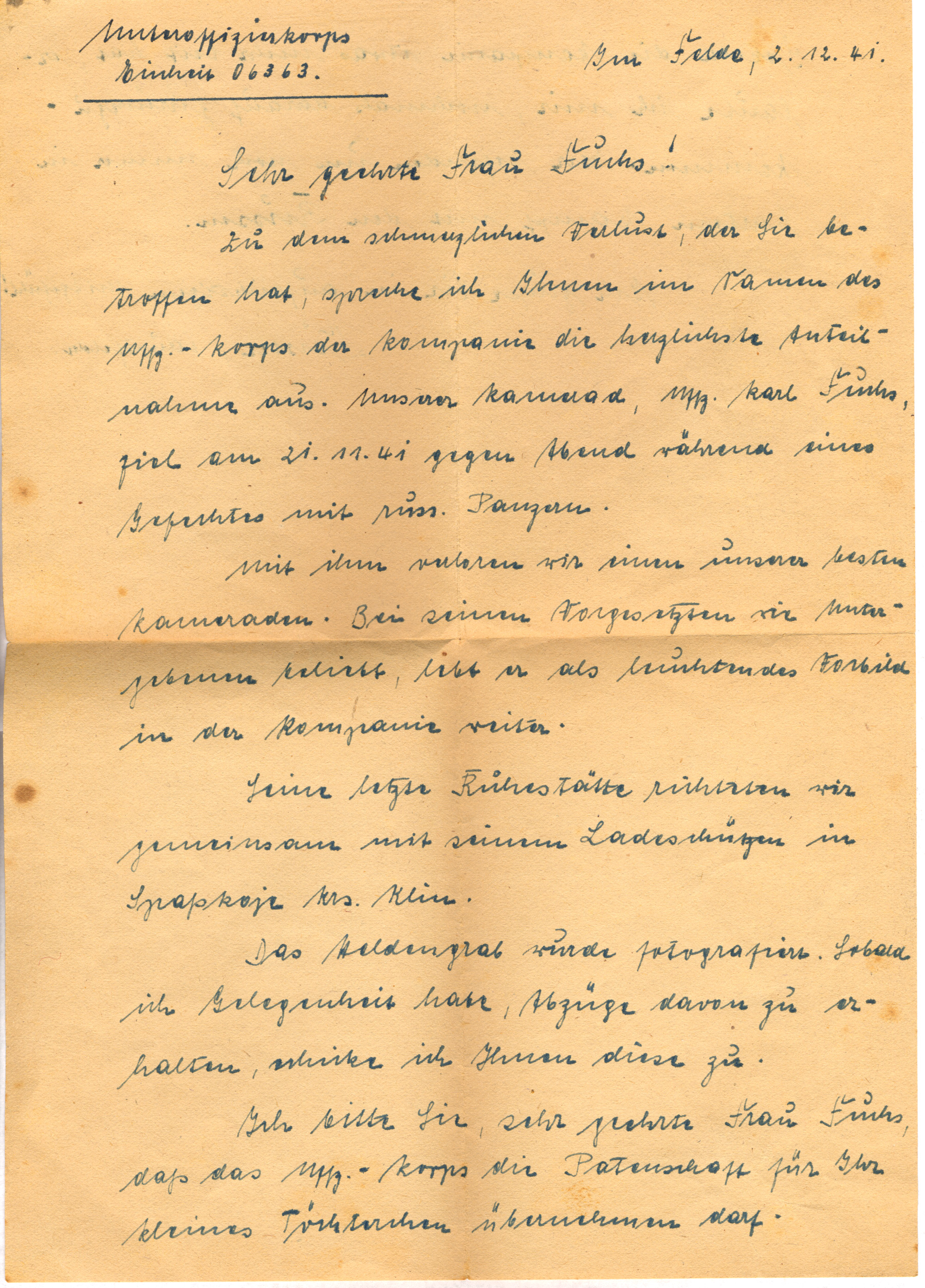 Letters From The Eastern Front - Warfare History Network