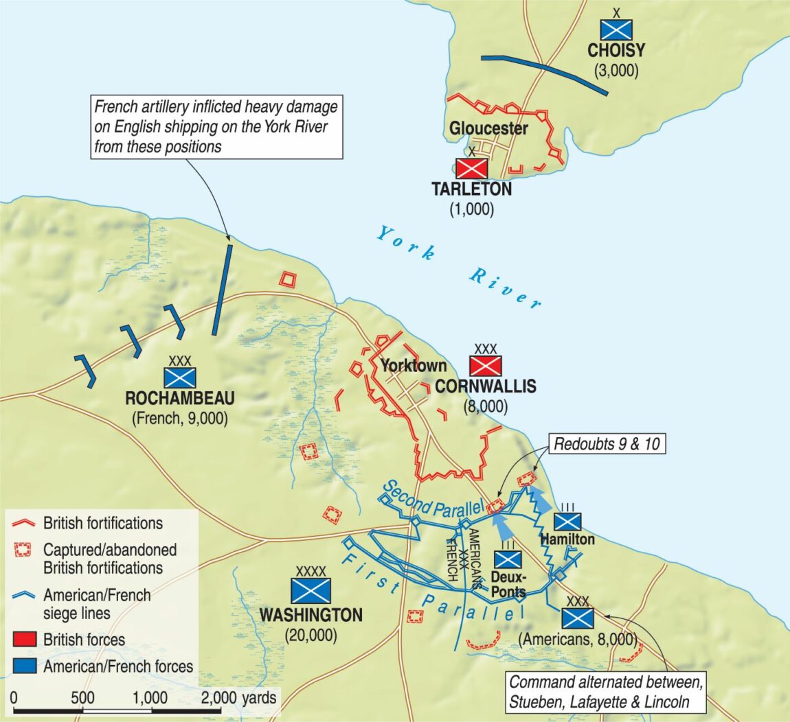 The Redoubts At Yorktown - Warfare History Network