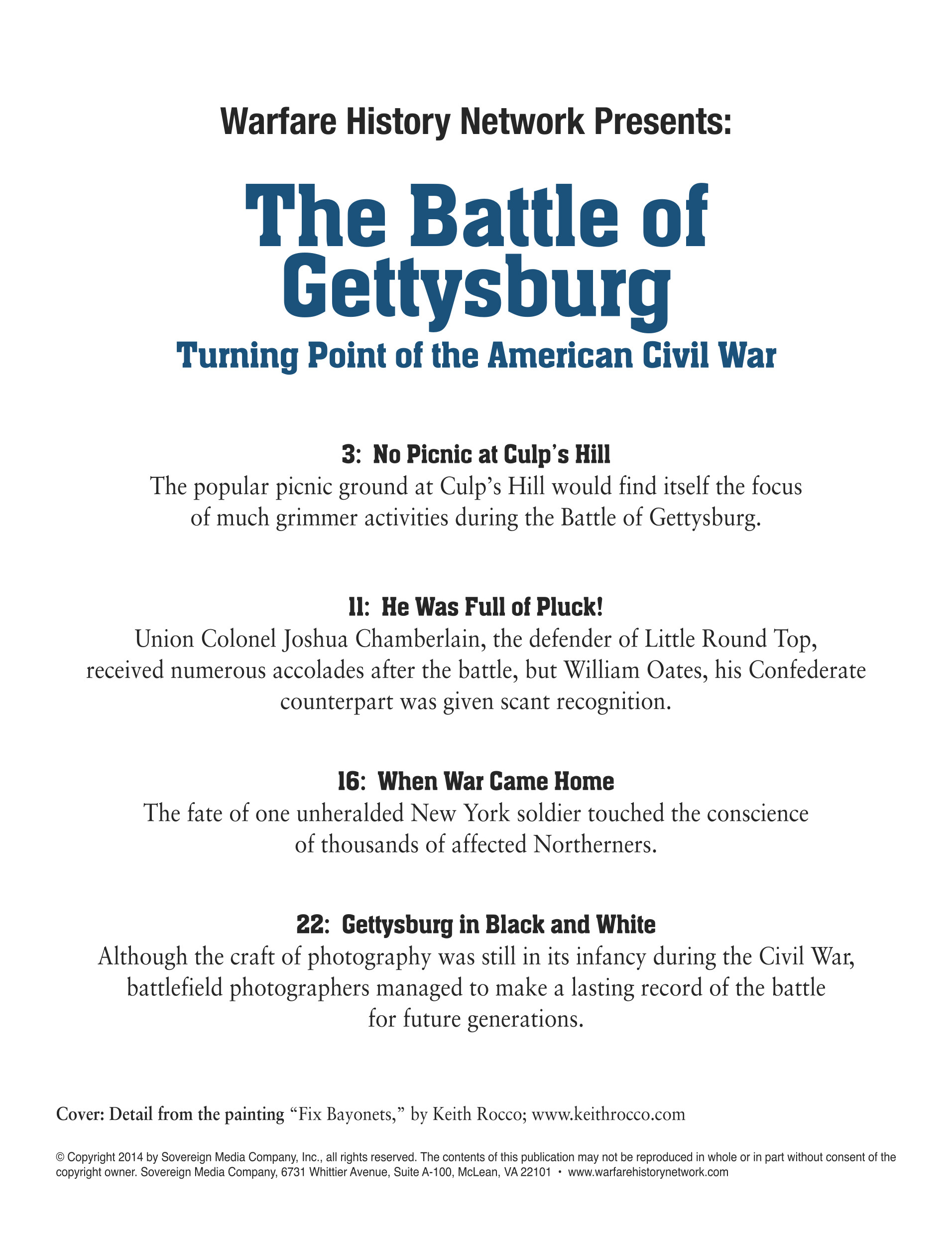 The Battle of Gettysburg Archives - Warfare History Network