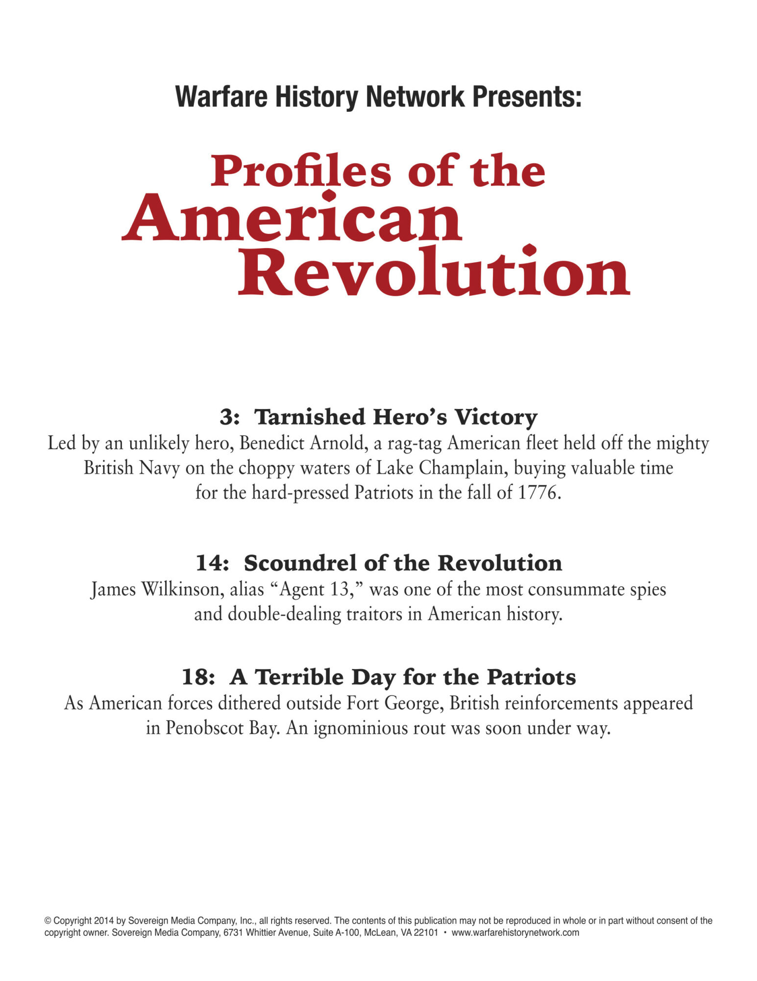 Profiles of the American Revolution Archives - Warfare History Network