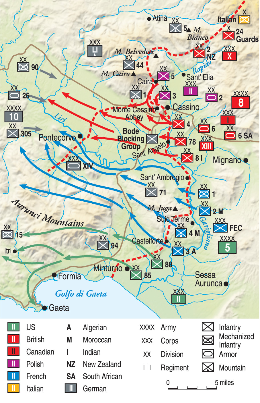 The Polish II Corps Fight the Germans in Italy