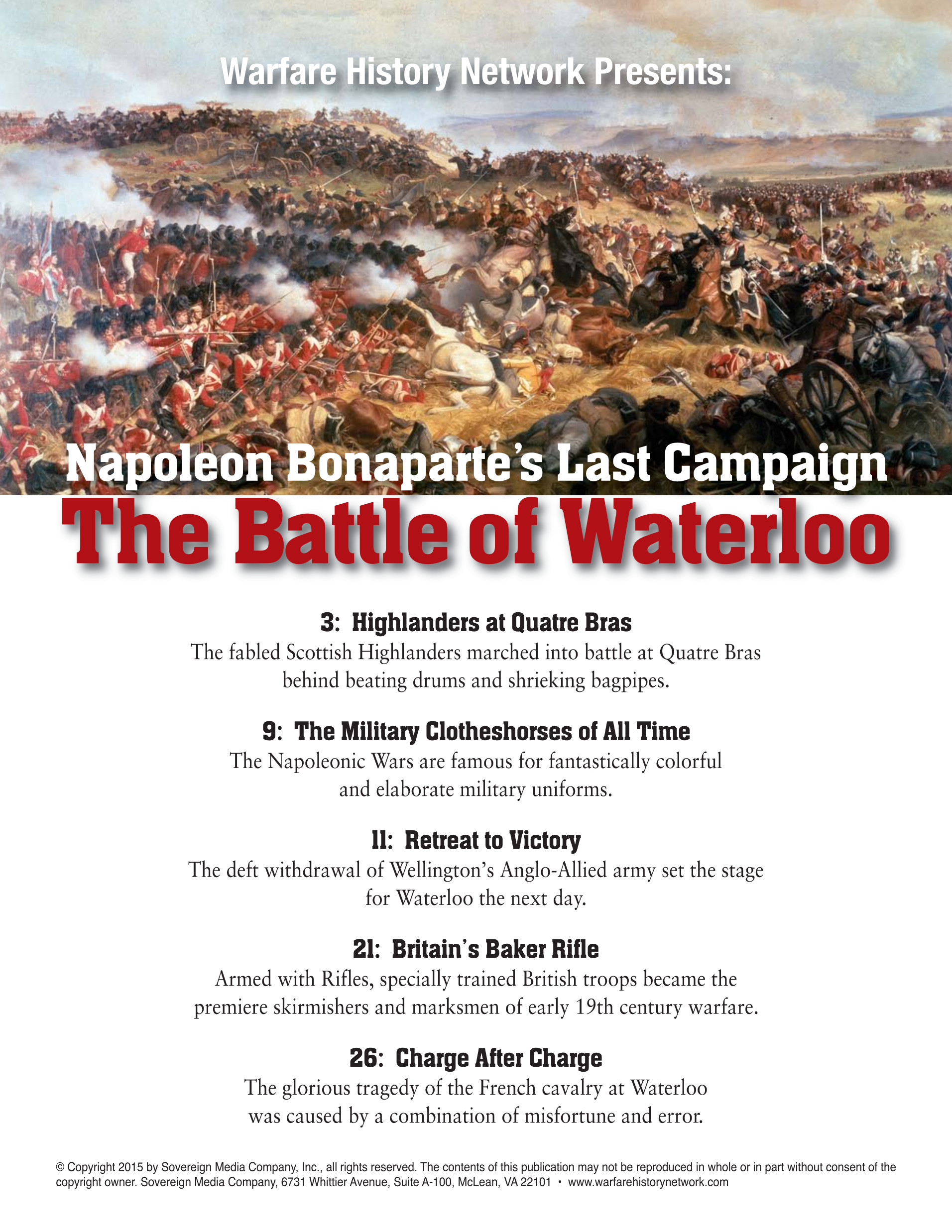 The Battle of Waterloo Archives - Warfare History Network