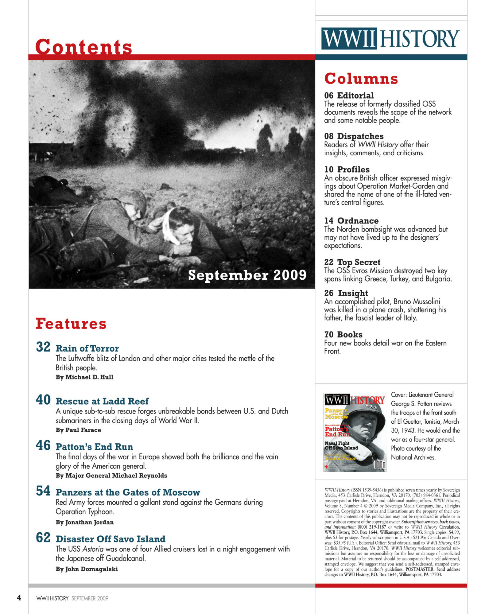 September 2009 Archives - Warfare History Network