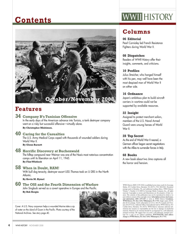 October 2008 Archives - Warfare History Network