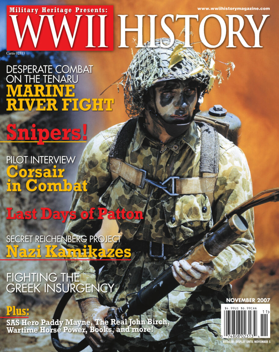 November 2007 Archives - Warfare History Network