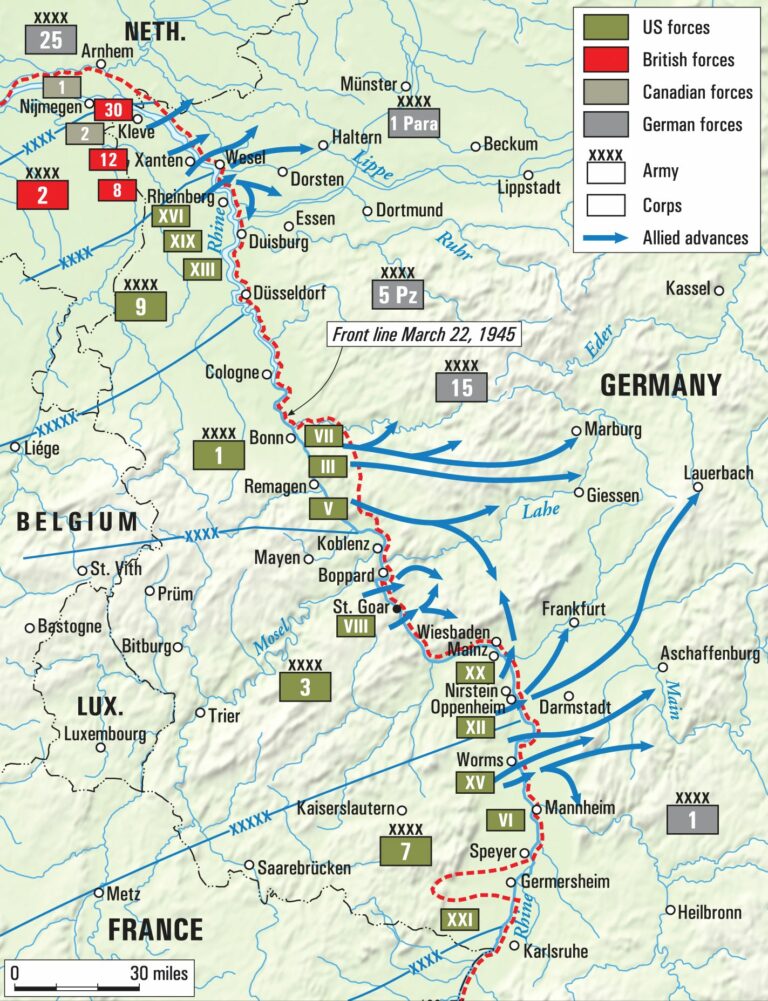 The Forgotten Rhine Crossings - Warfare History Network