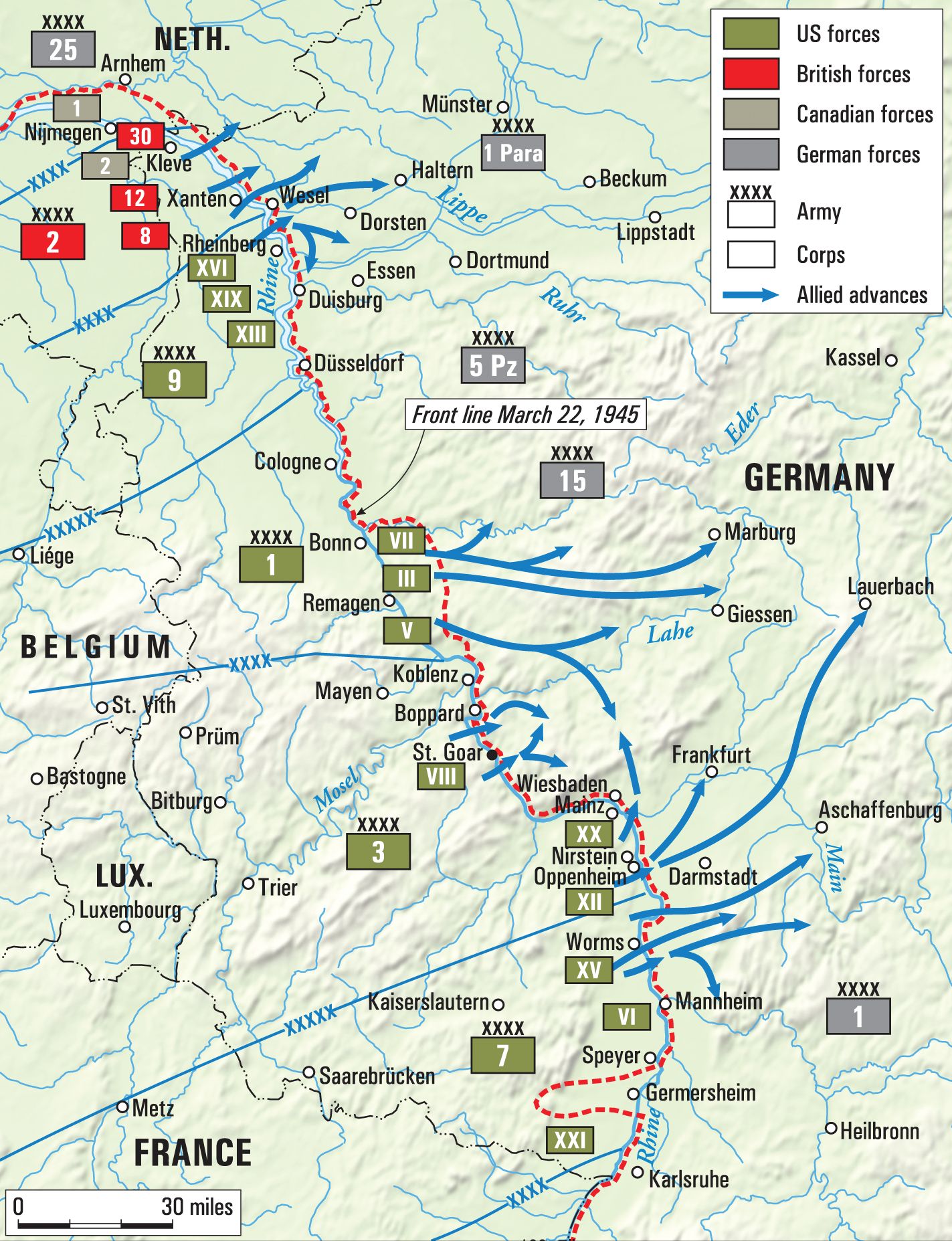 The Forgotten Rhine Crossings - Warfare History Network