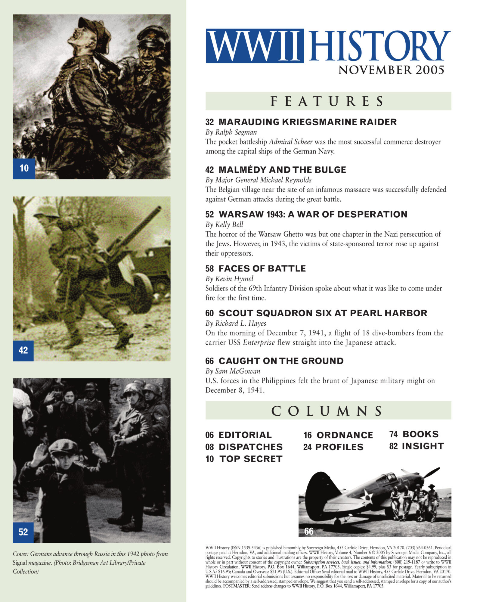 November 2005 Archives - Warfare History Network