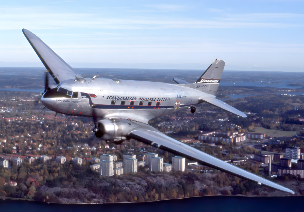 Luftwaffe Attacks Civilian DC-3 - Warfare History Network