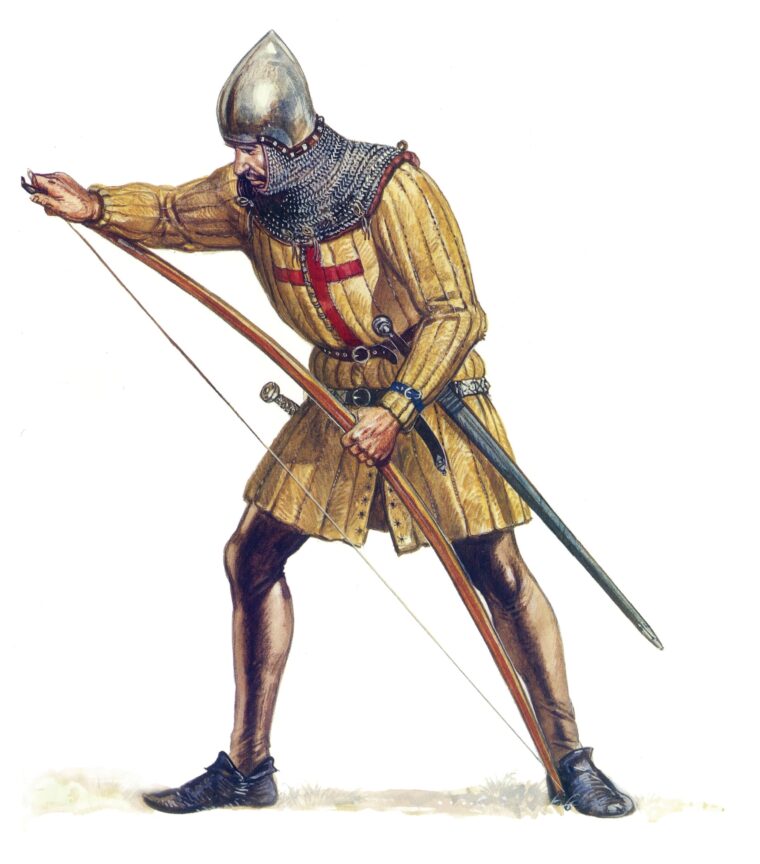Retained English Longbowman, 1350-1425 - Warfare History Network