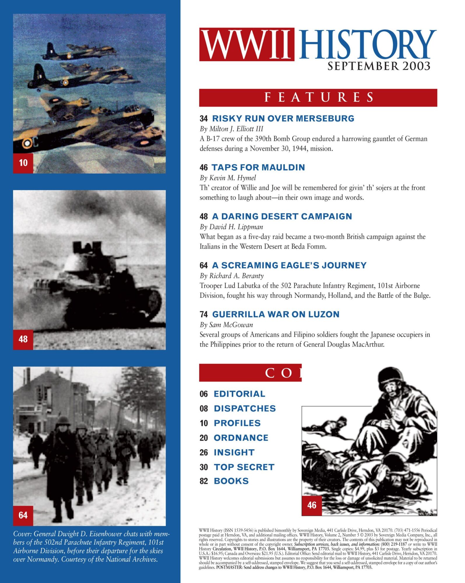 September 2003 Archives - Warfare History Network