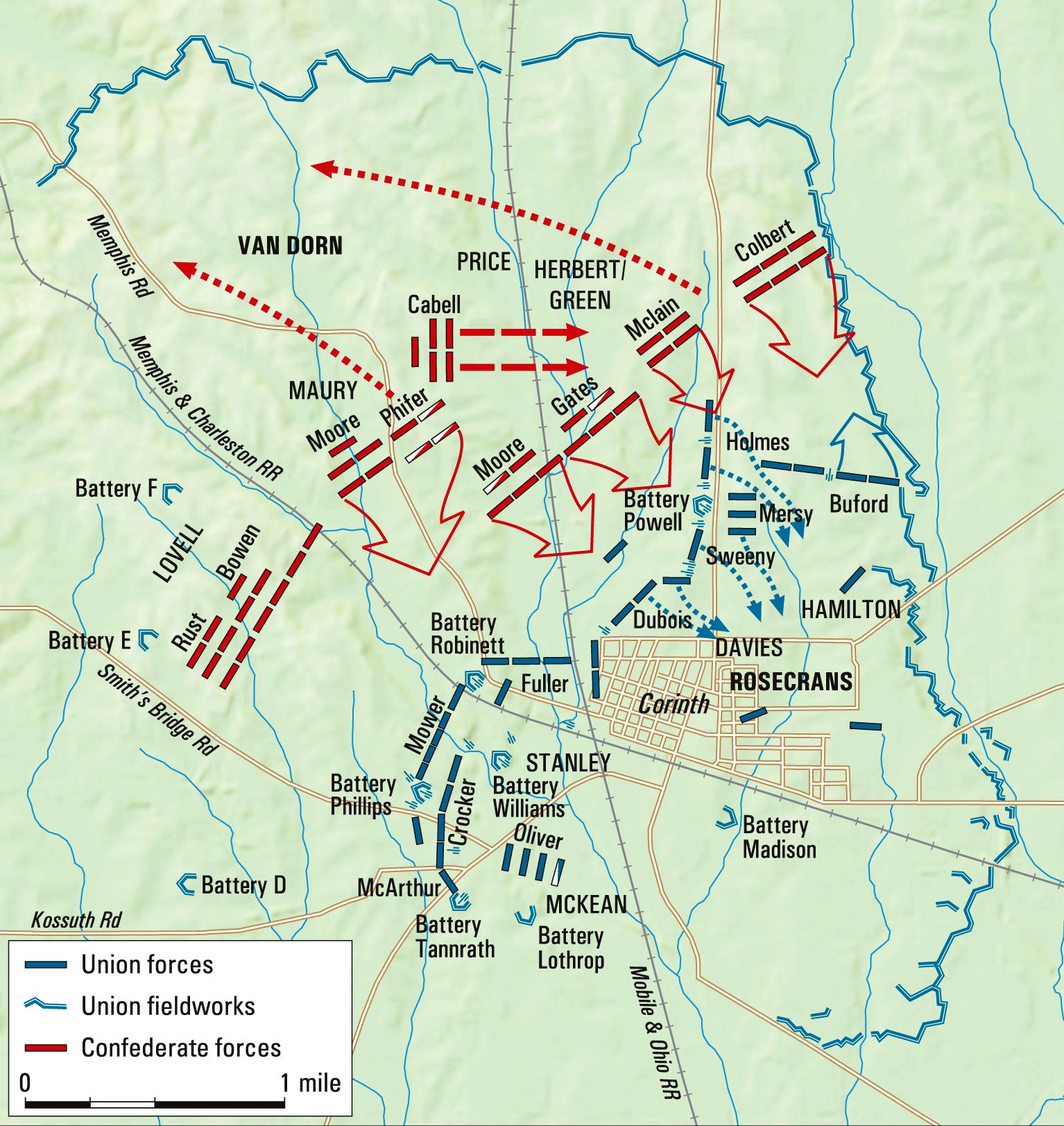 The Battle of Corinth - Warfare History Network