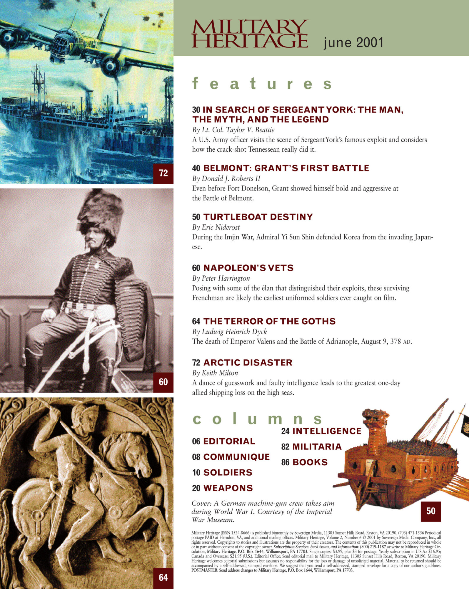 June 2001 Archives - Warfare History Network