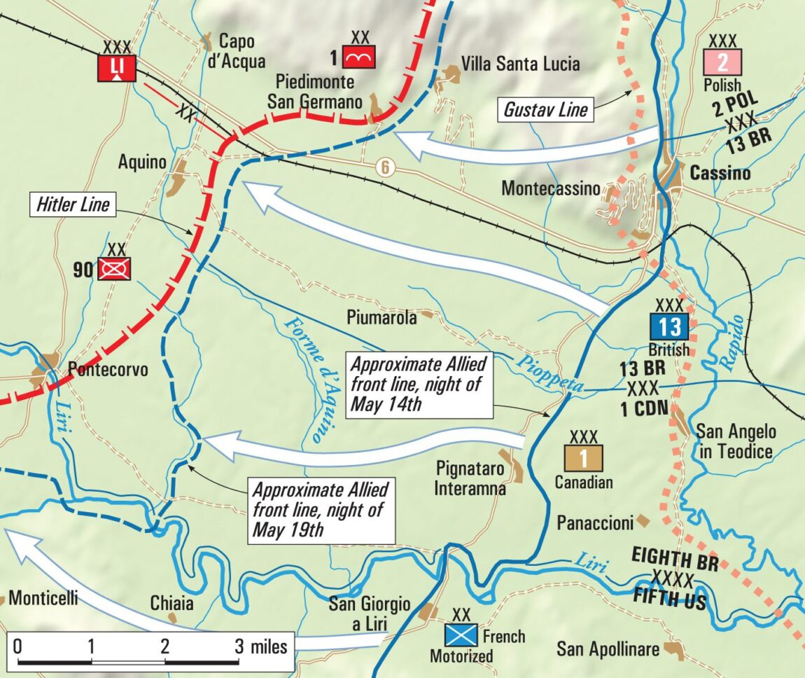 Bouncing the Hitler Line - Warfare History Network