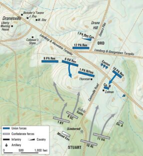 The Battle of Dranesville: Crossfire at the Crossroads