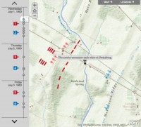 ESRI Creates Interactive Map of the Battle of Gettysburg - Warfare ...