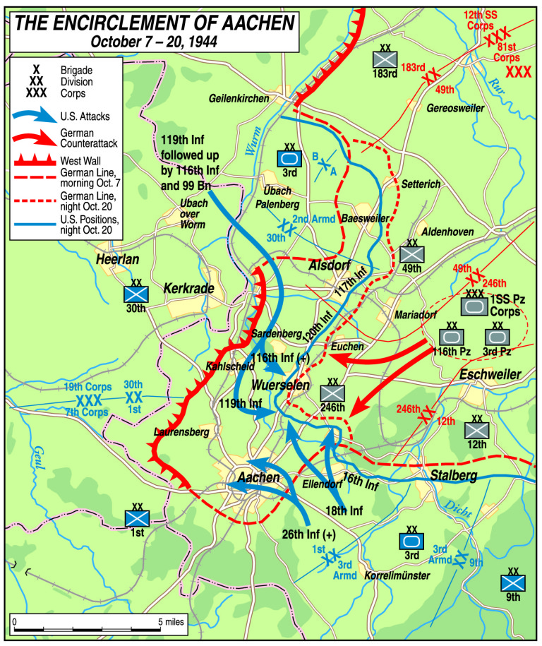 The Battle of Aachen: Breaking Down the Door to Europe in WWII