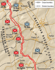 Canadian Capture of Vimy Ridge - Warfare History Network